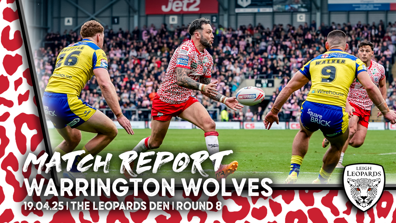 Match Report | Warrington Wolves | Round 8 – Leigh Leopards