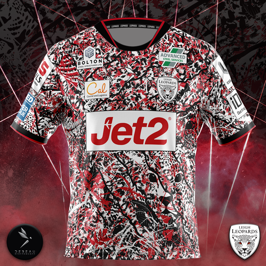 Leigh Leopards Reveal Home Kit for 2026 – Leigh Leopards