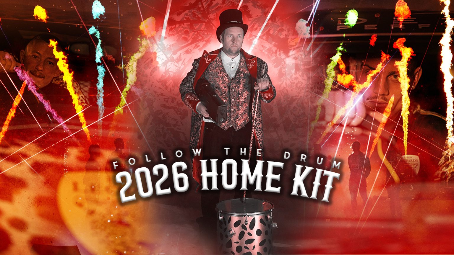 Follow the drum – The 2026 Leigh Leopards Home Kit – Leigh Leopards